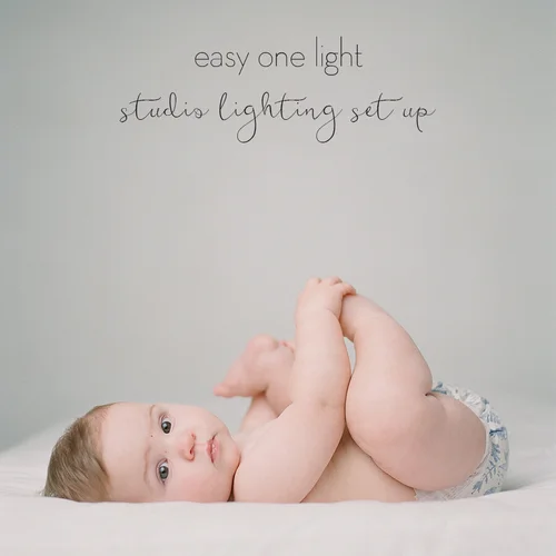 Easy One Light Studio Lighting Set Up — Sandra Coan Education