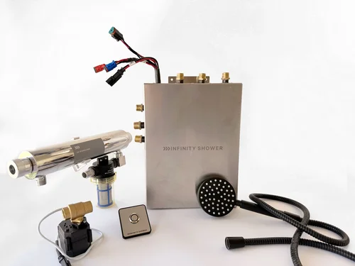 The Infinity Shower | Shop Recirculating Shower System for Vans, RVs ...
