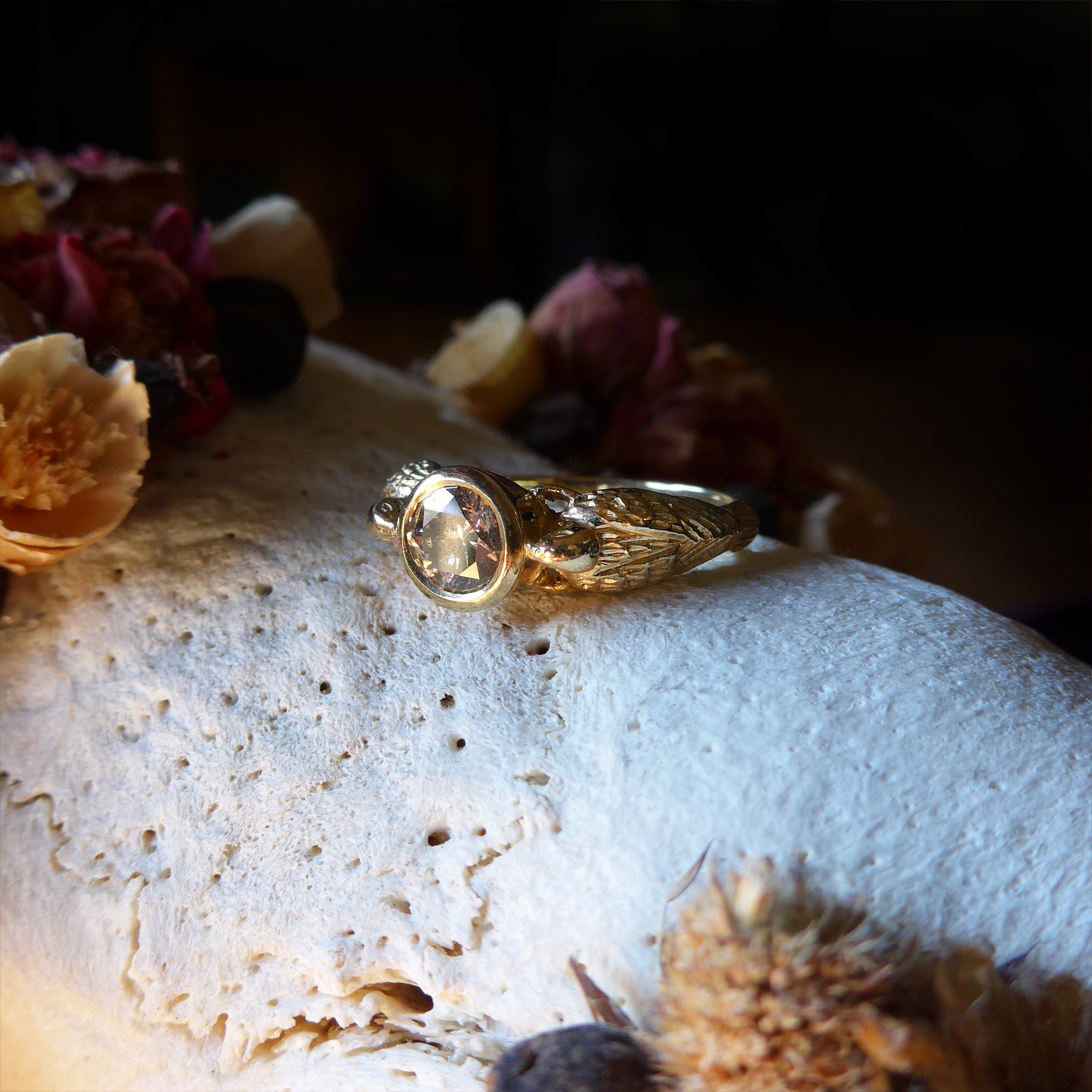 Magus Luna Enamel Ring — The Sacred Order