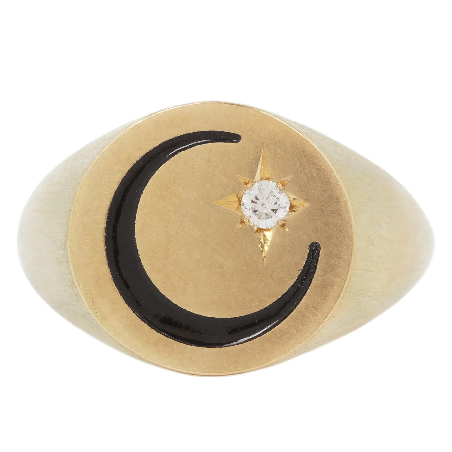 Magus Luna Enamel Ring — The Sacred Order