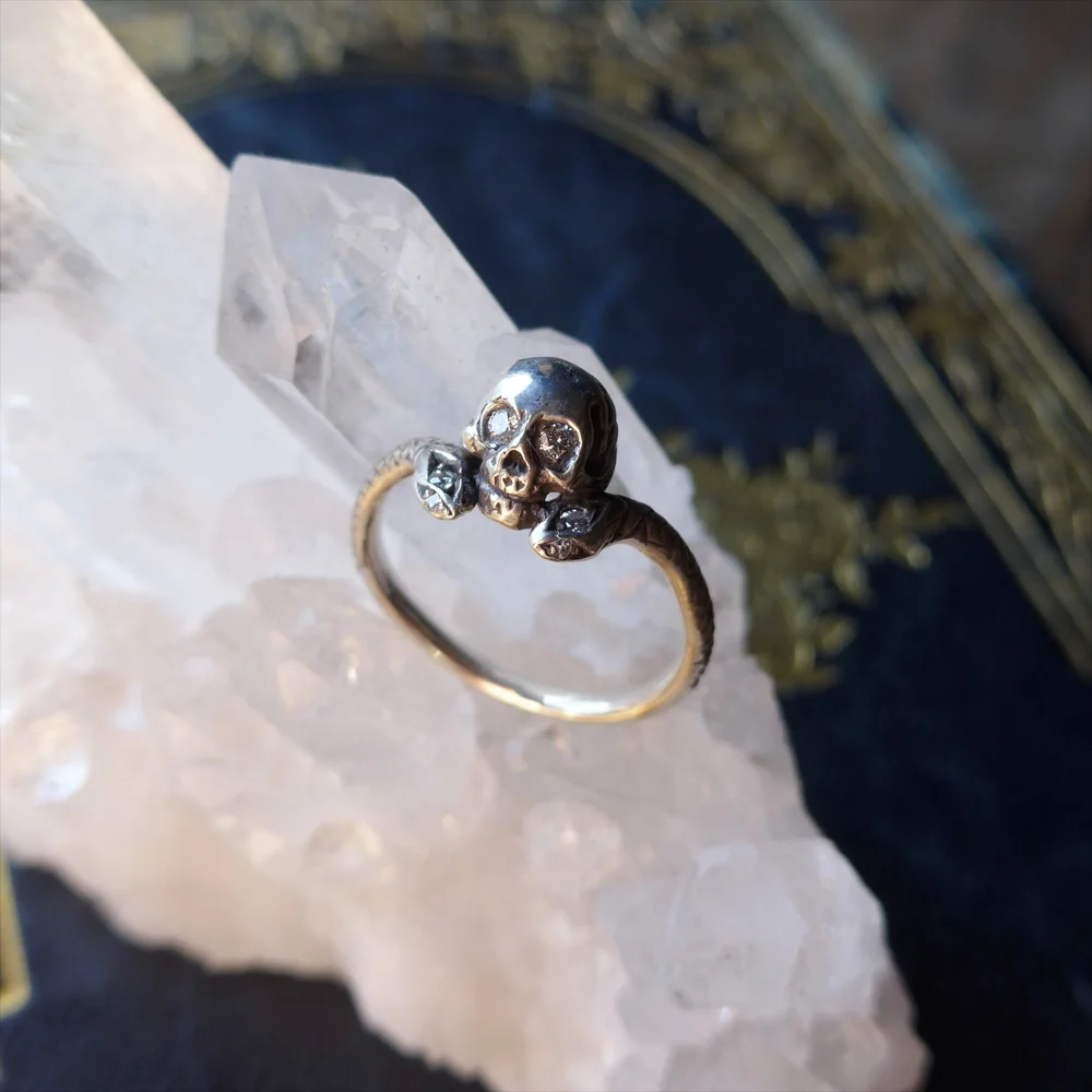 Vesper Bat Signet Ring — The Sacred Order