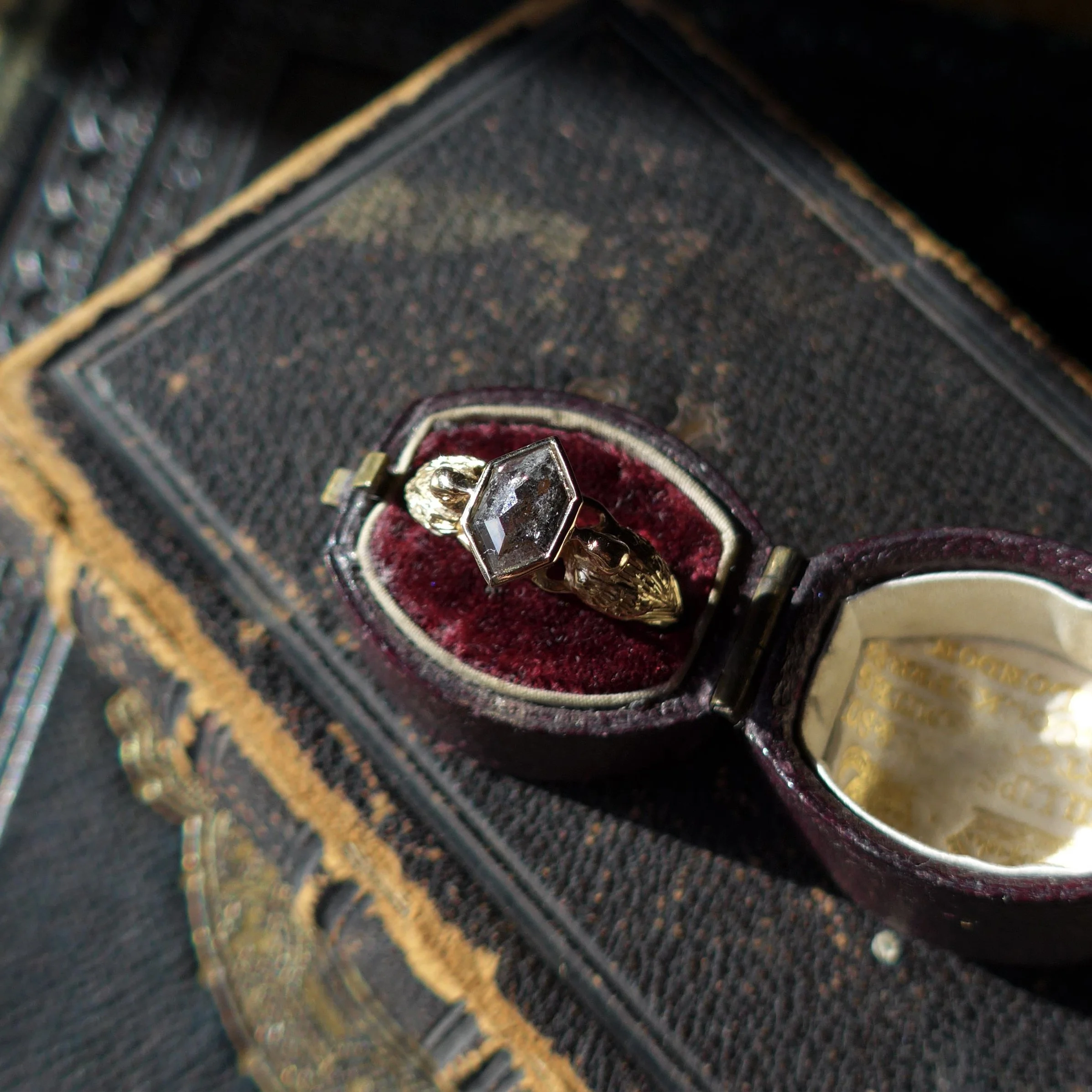 Vesper Bat Signet Ring — The Sacred Order
