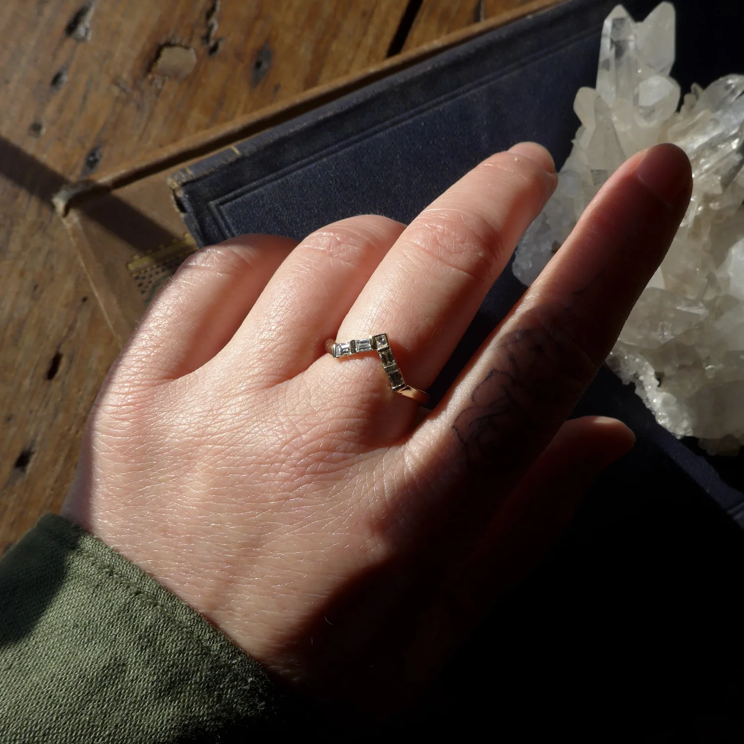 Vesper Bat Signet Ring — The Sacred Order
