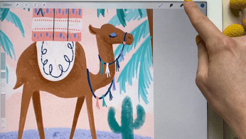 Procreate Gestures Cheatsheet — Brooke Glaser