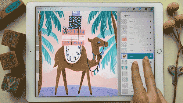 Procreate Gestures Cheatsheet — Brooke Glaser