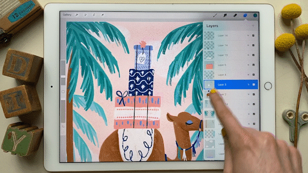 Procreate Gestures Cheatsheet — Brooke Glaser