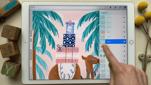 Procreate Gestures Cheatsheet — Brooke Glaser