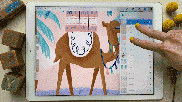 Procreate Gestures Cheatsheet — Brooke Glaser
