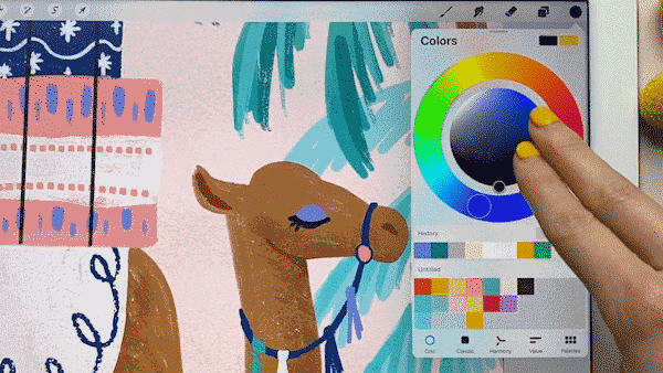 Procreate Gestures Cheatsheet — Brooke Glaser