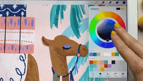 Procreate Gestures Cheatsheet — Brooke Glaser