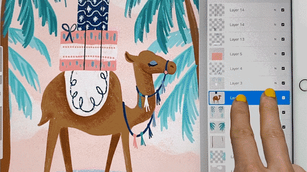 Procreate Gestures Cheatsheet — Brooke Glaser