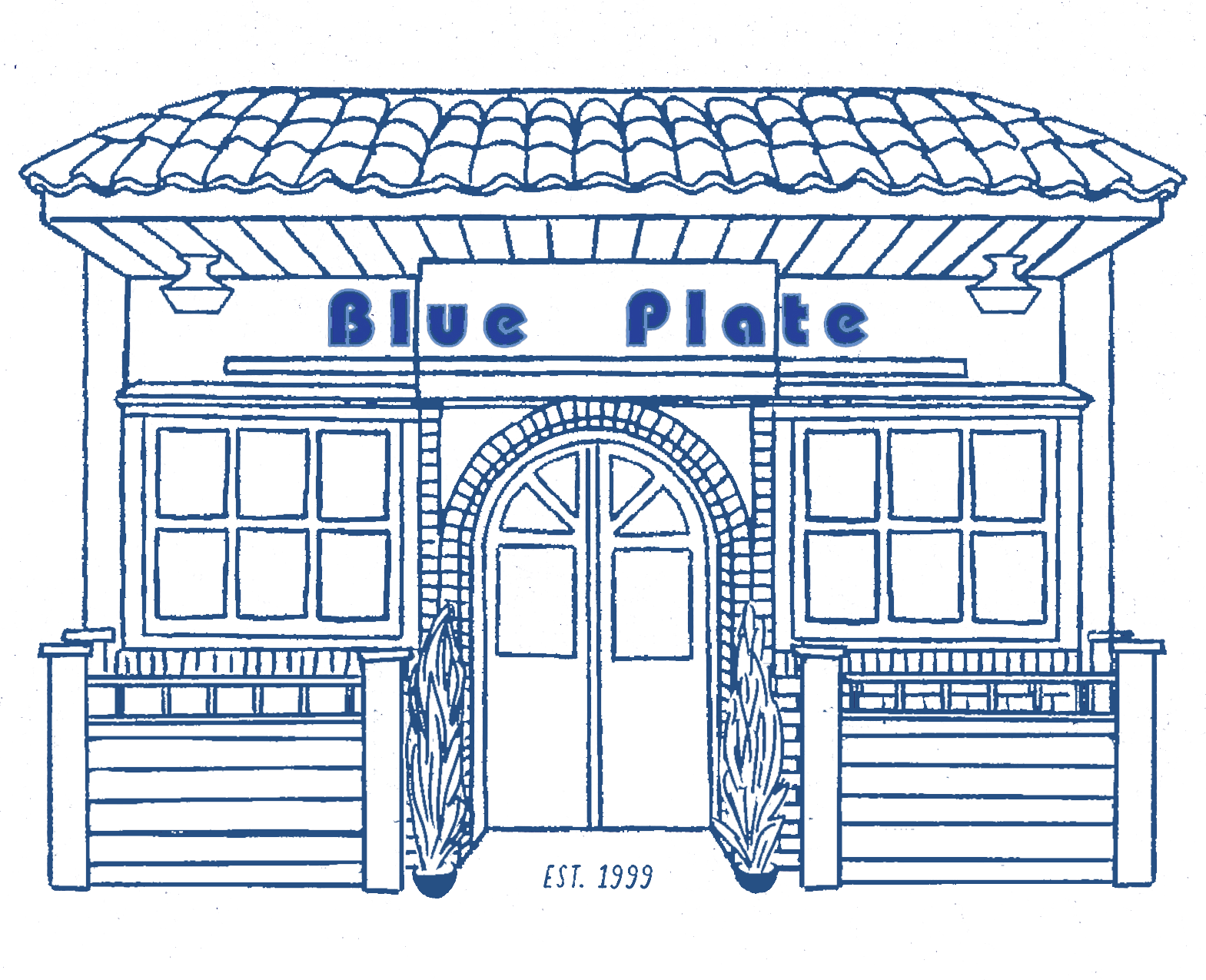 Blue Plate