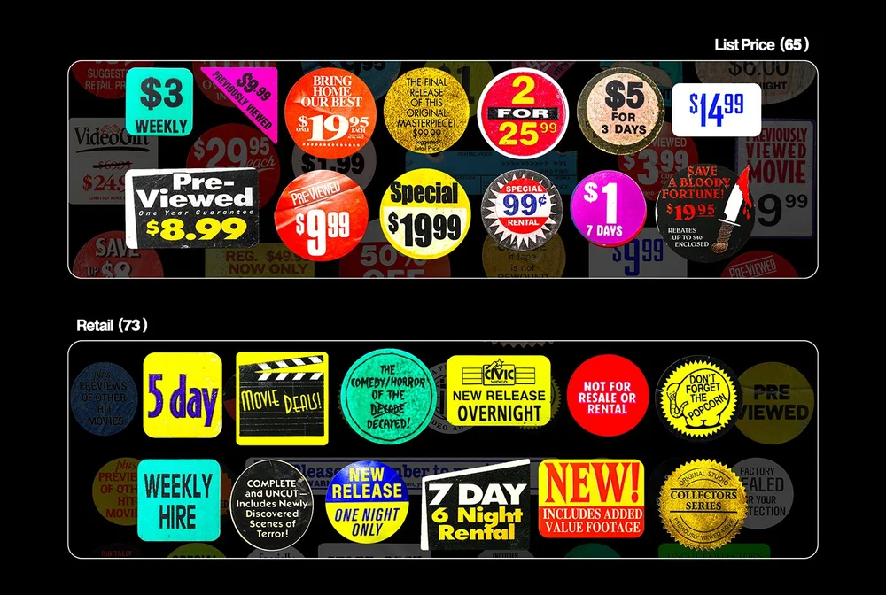 Vintage Sticker Pack — OFFTRACK OUTLET
