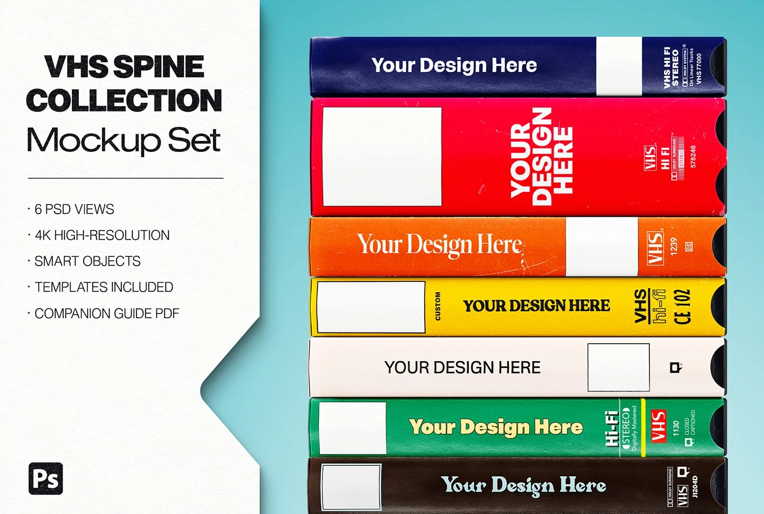 VHS Spine Collection — OFFTRACK OUTLET