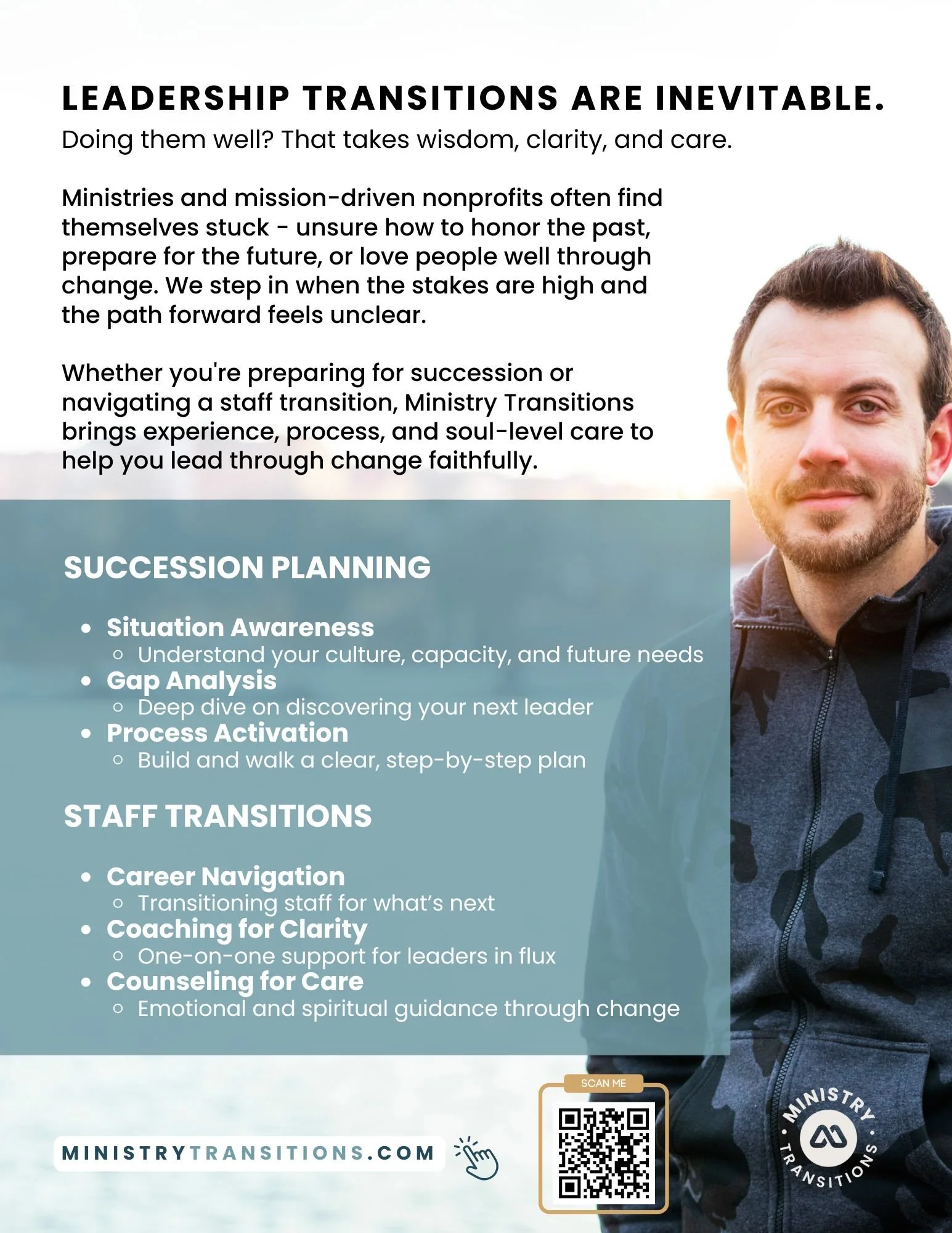 One Pager — Ministry Transitions