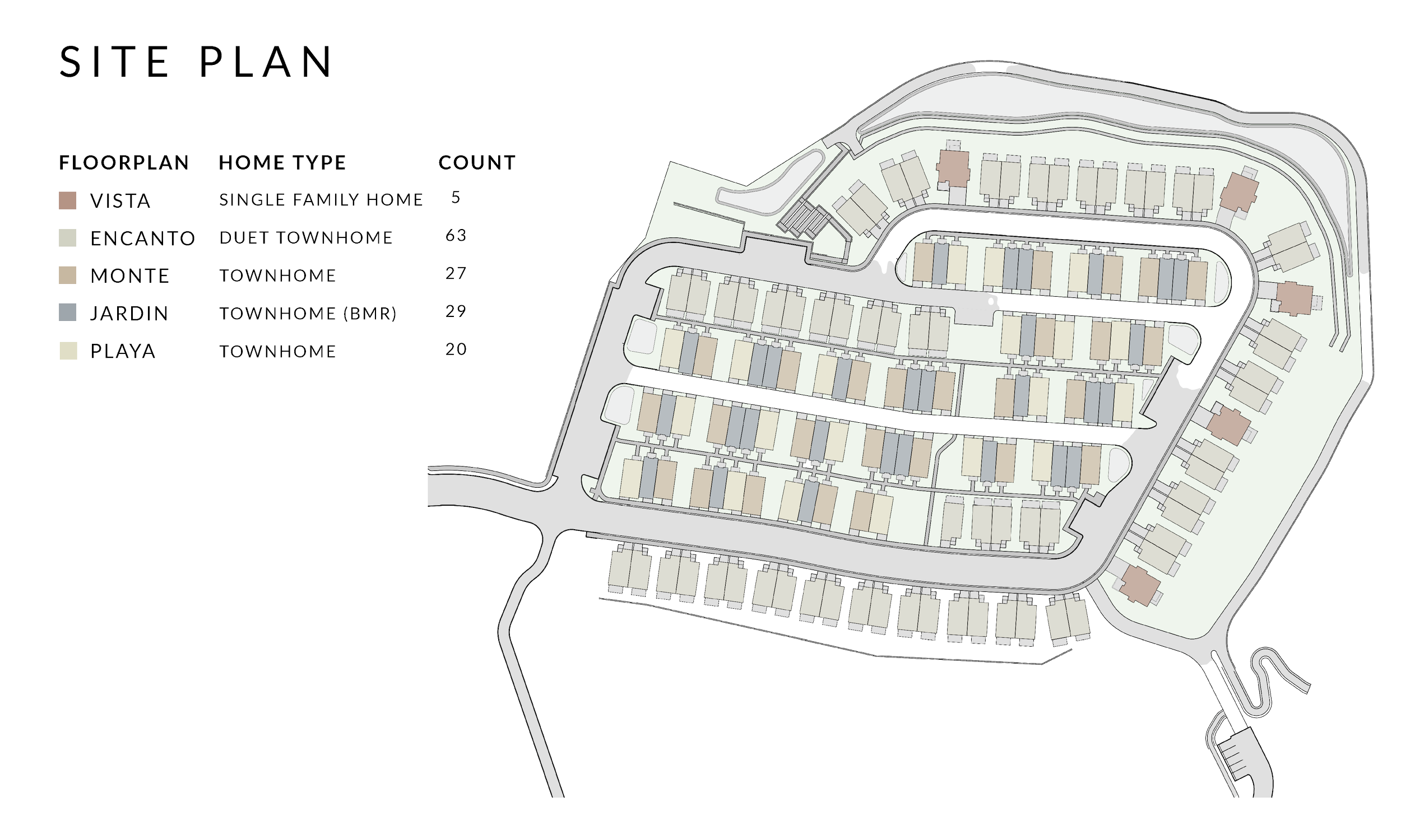 New California Townhouses - Hillcrest Residences — Hillcrest