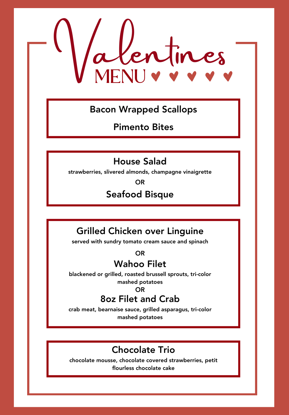 Valentine's Day — Harrison's Kitchen & Bar