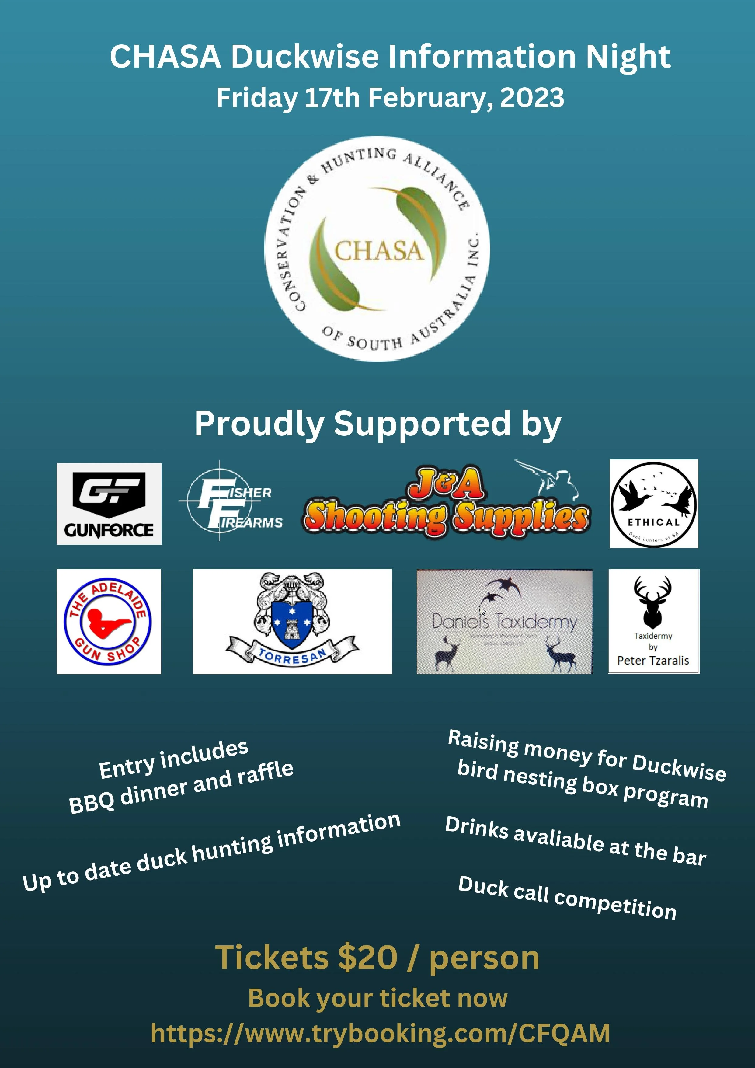 Duckwise Information Night. — CHASA