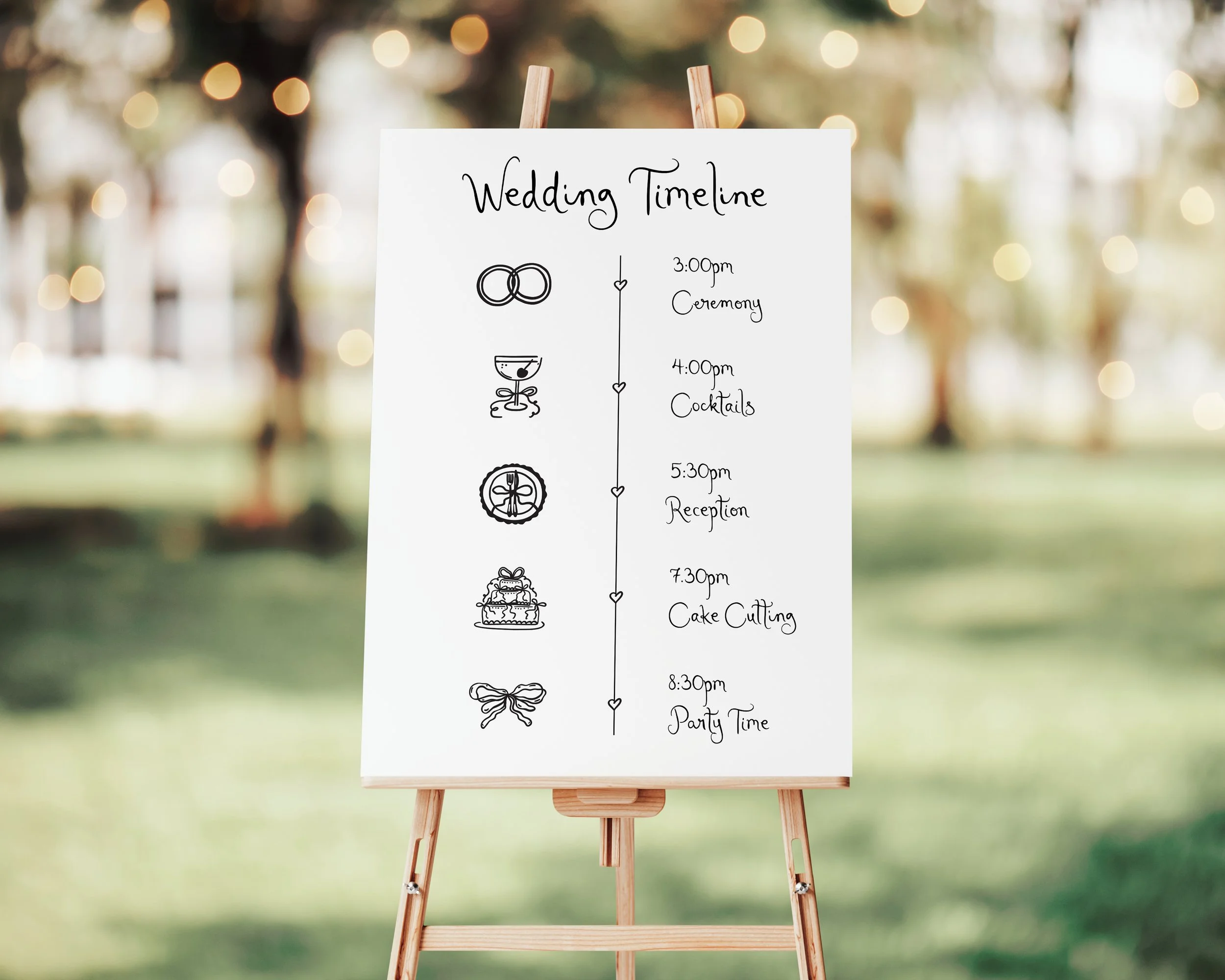 Wedding time line 60 photos - Astyledwedding.com