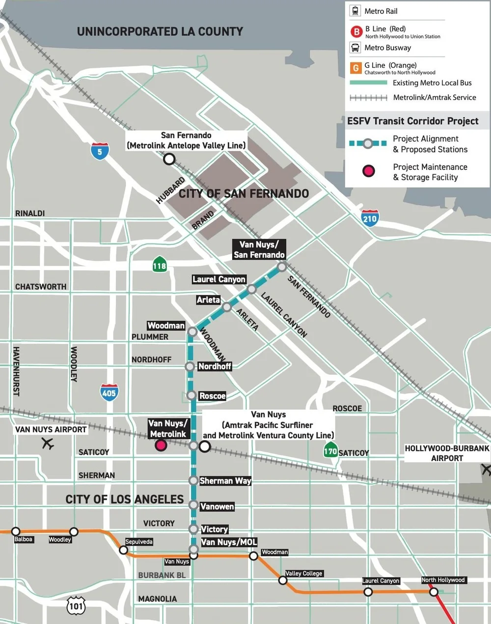 Project Details — SFTCJV - East San Fernando Valley Transit Corridor