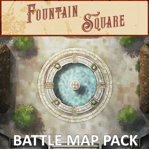 Royal Foyer Battle Map — Domille's Wondrous Works