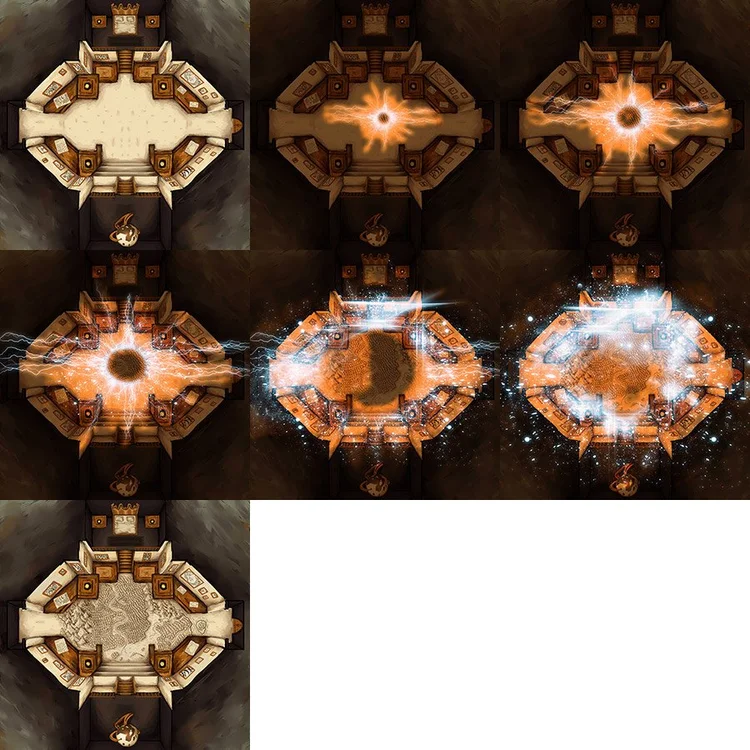 Forest of the Dead Battle Map — Domille's Wondrous Works