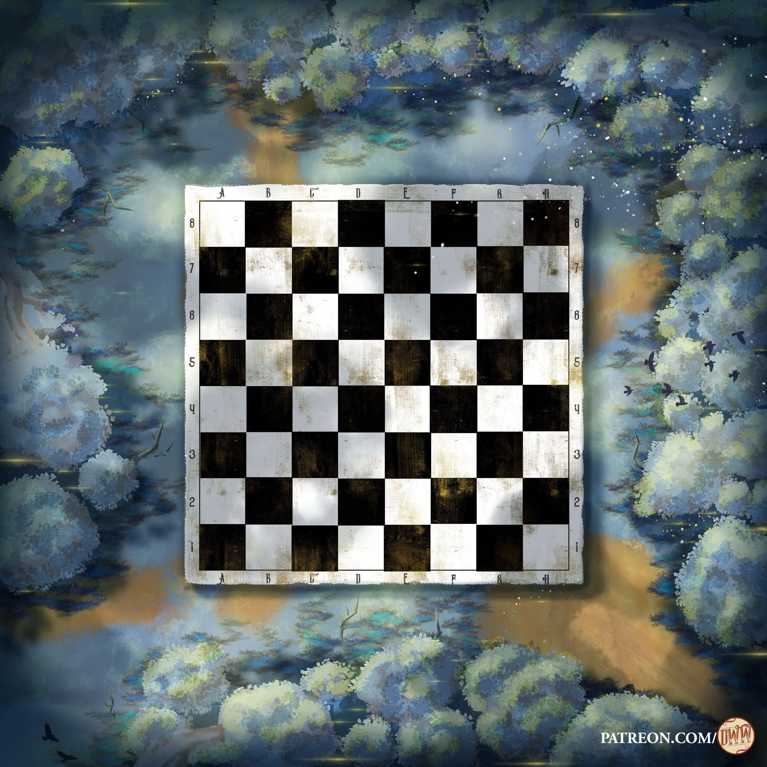 Rocky Road Battle Map — Domille's Wondrous Works