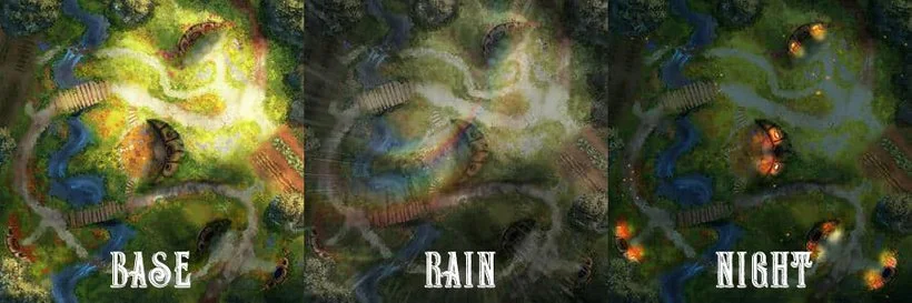 Sky Shrine Battle Map — Domille's Wondrous Works