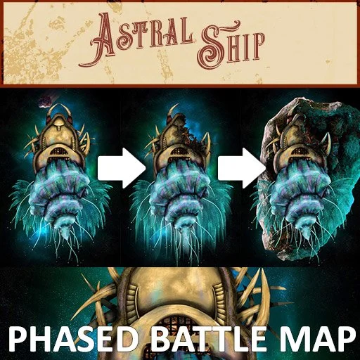 Underwater Reef Battle Map — Domille's Wondrous Works