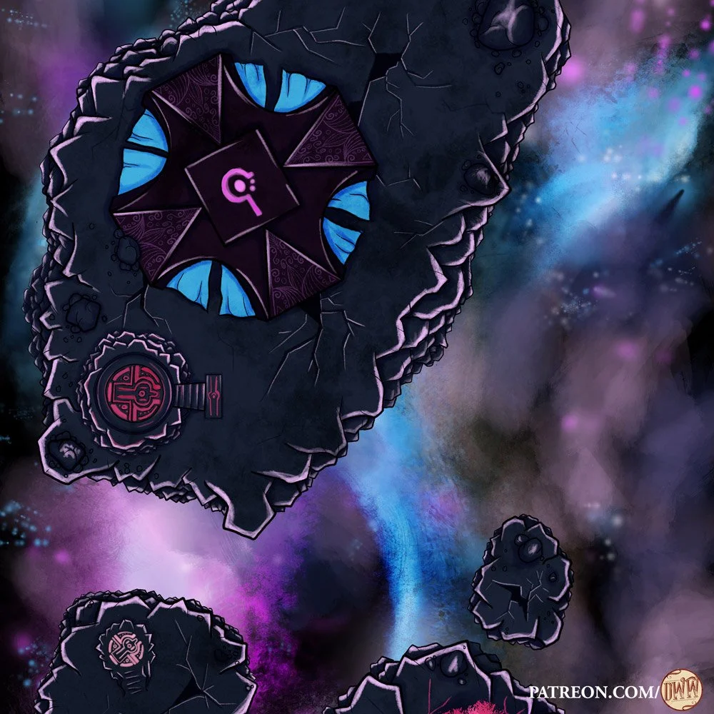 Vampire Lair Battle Map — Domille's Wondrous Works