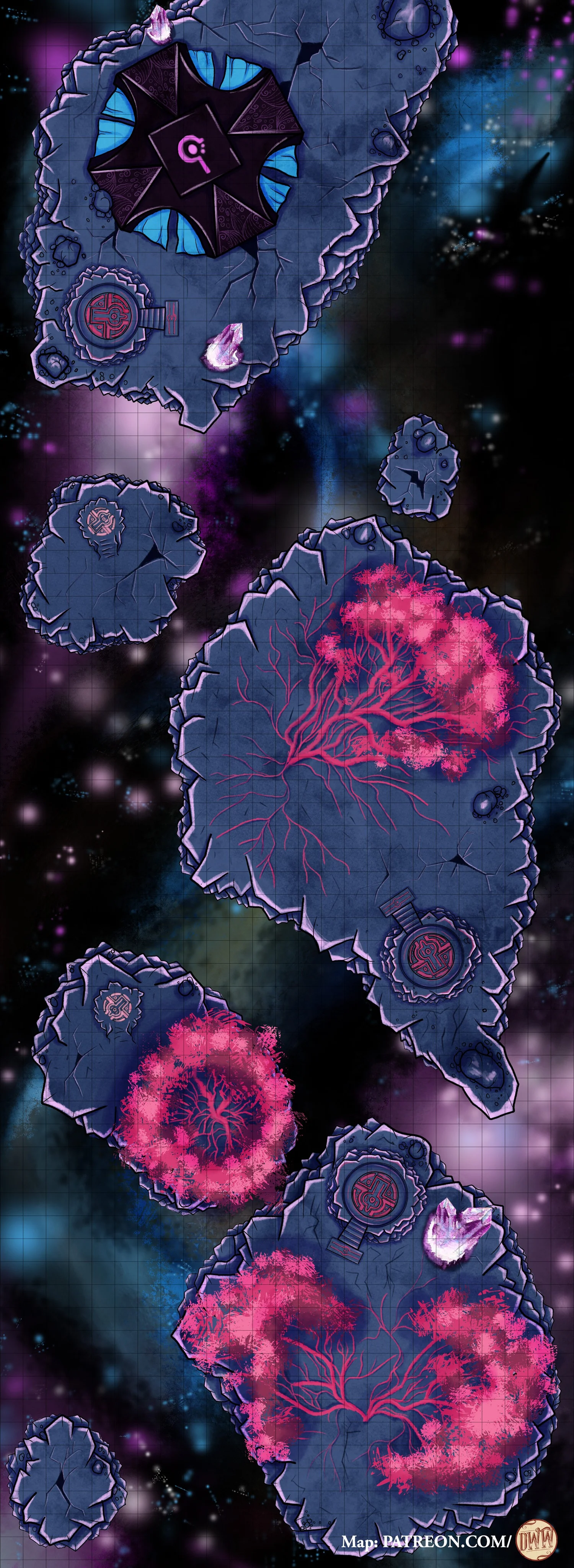 Vampire Lair Battle Map — Domille's Wondrous Works