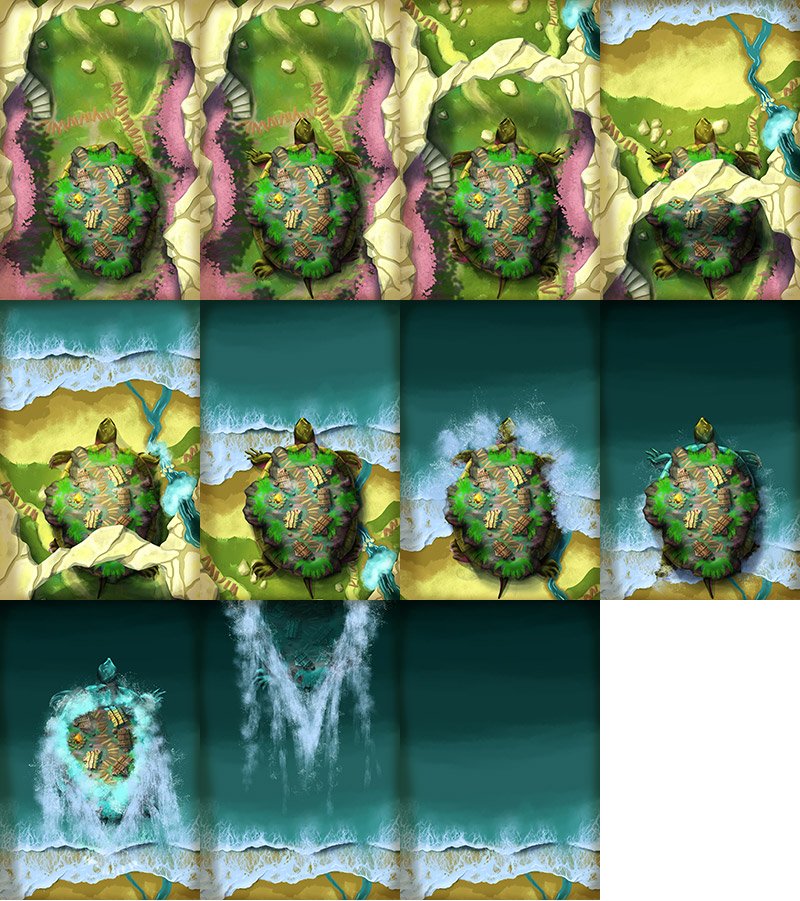 Swinging Bridge Phased Battle Map — Domille's Wondrous Works