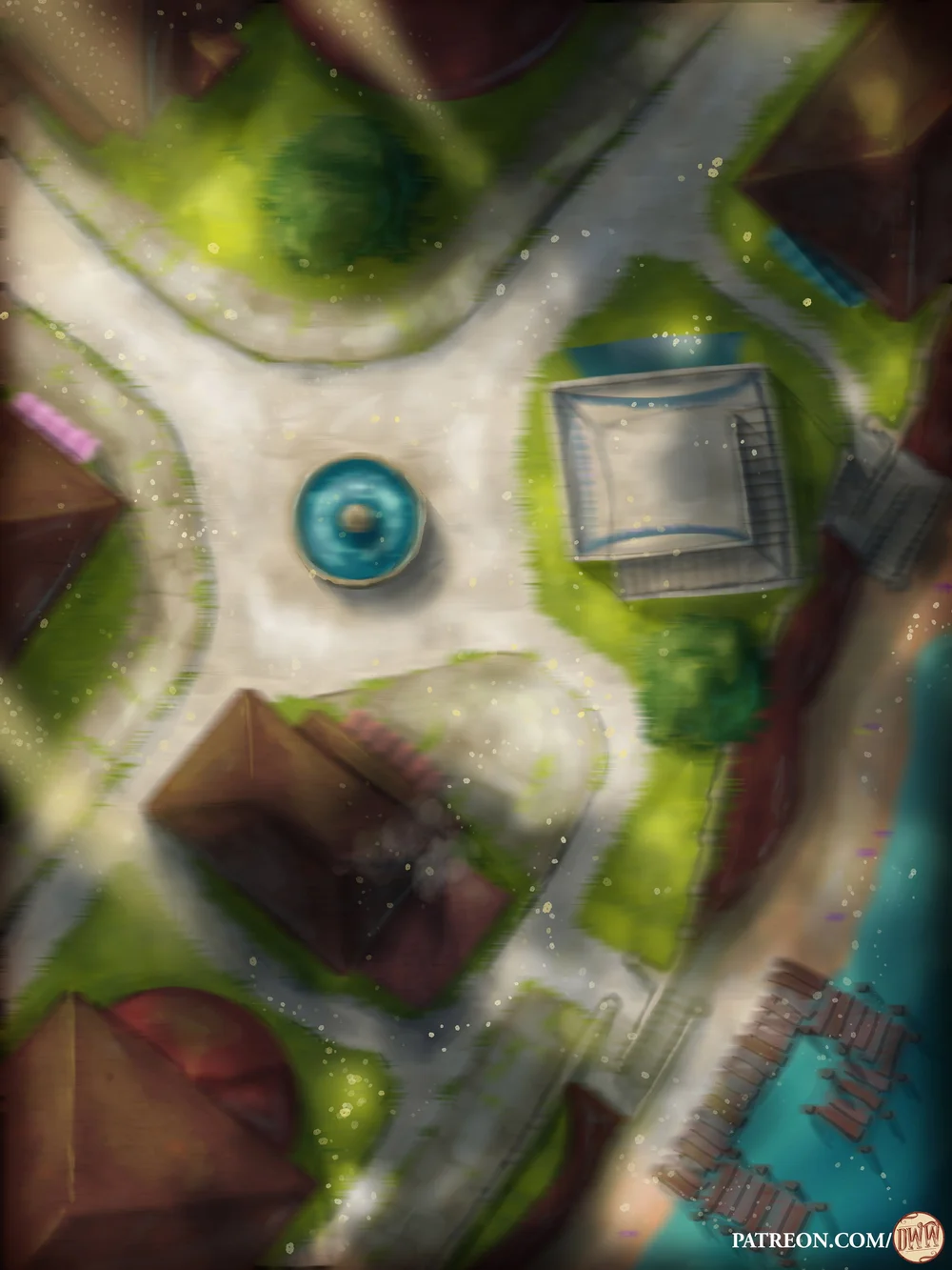 Vampire Lair Battle Map — Domille's Wondrous Works