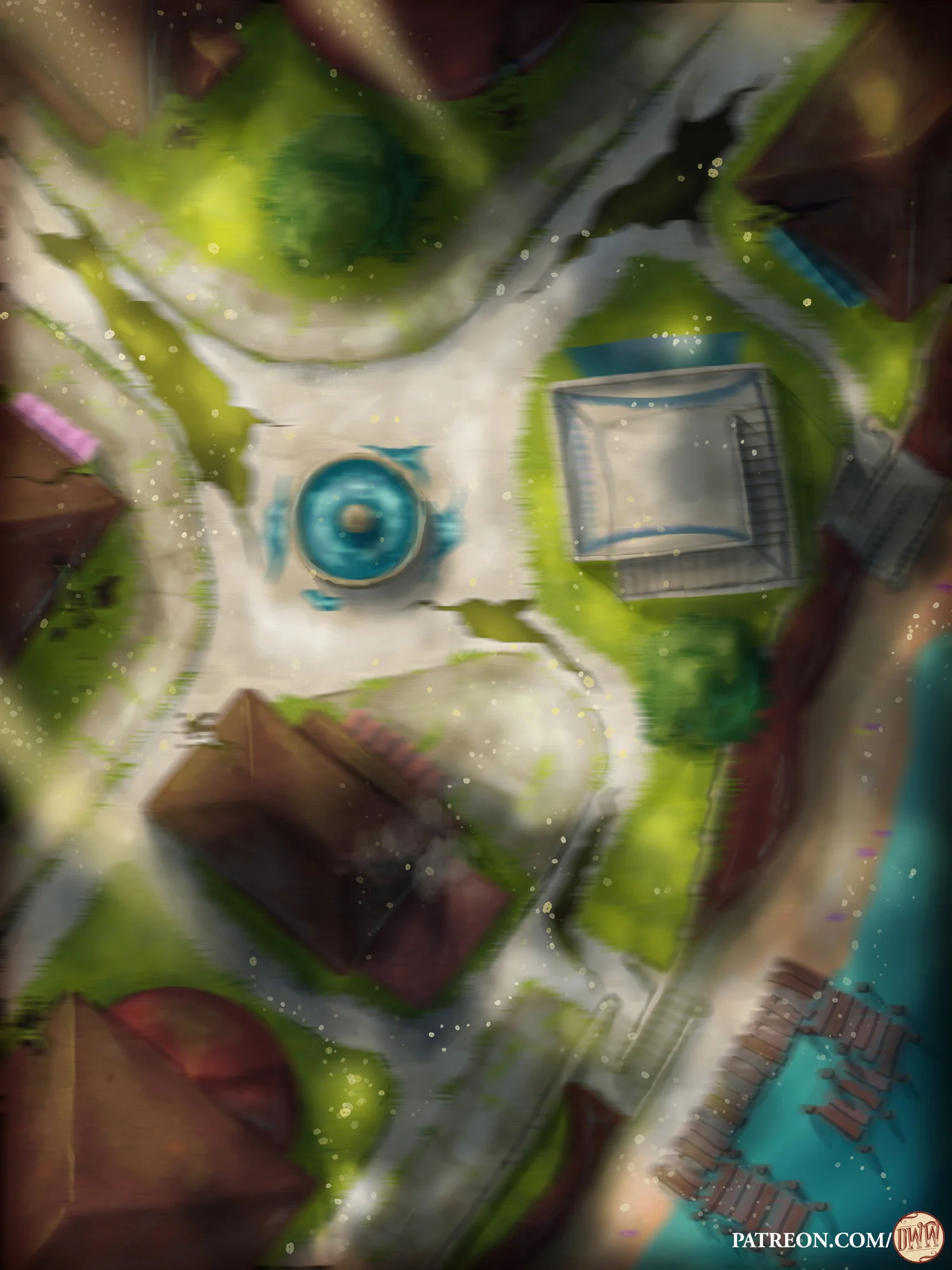 Vampire Lair Battle Map — Domille's Wondrous Works