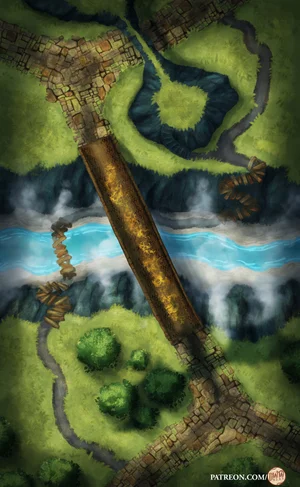 Water Arena Phased Battle Map — Domille's Wondrous Works