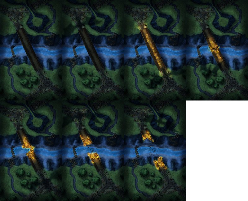 Dragon Skull Battle Map — Domille's Wondrous Works