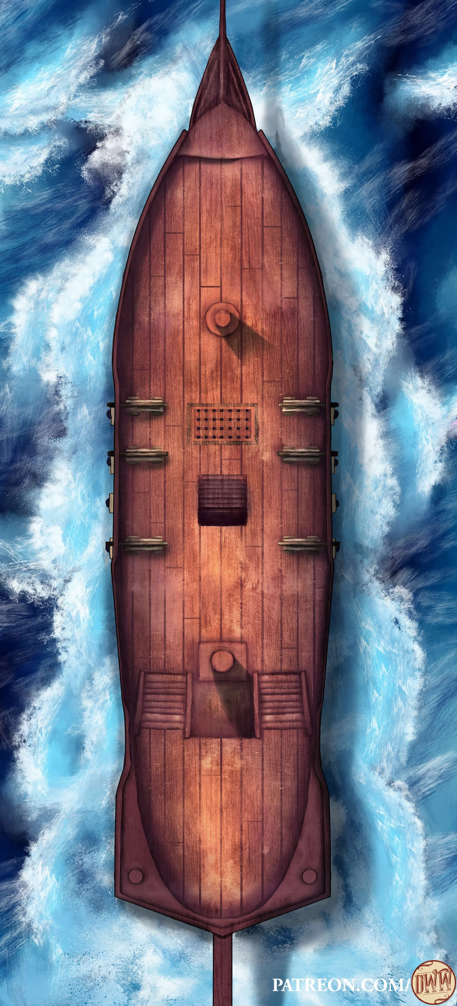 Vampire Lair Battle Map — Domille's Wondrous Works