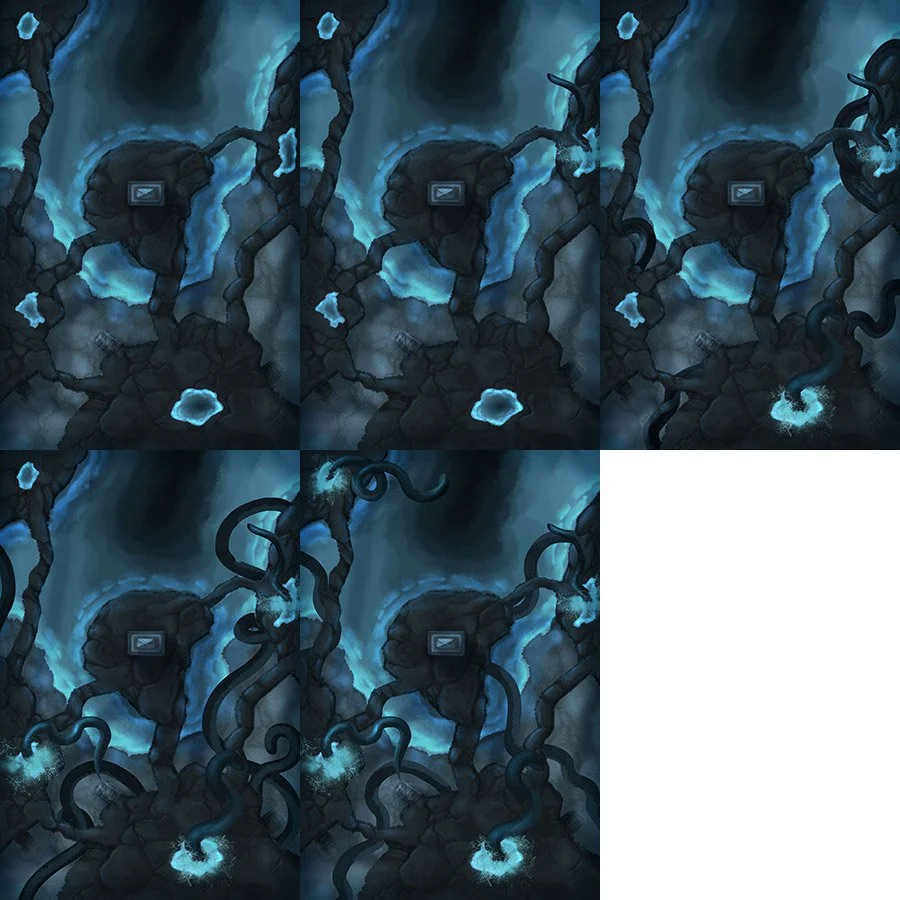 Underwater Kraken Phased Battle Map — Domille's Wondrous Works