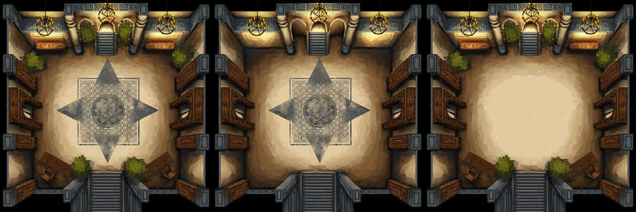 Fort Ruins Battle Map — Domille's Wondrous Works