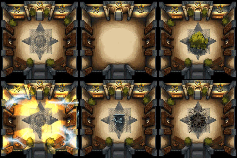 Fort Ruins Battle Map — Domille's Wondrous Works