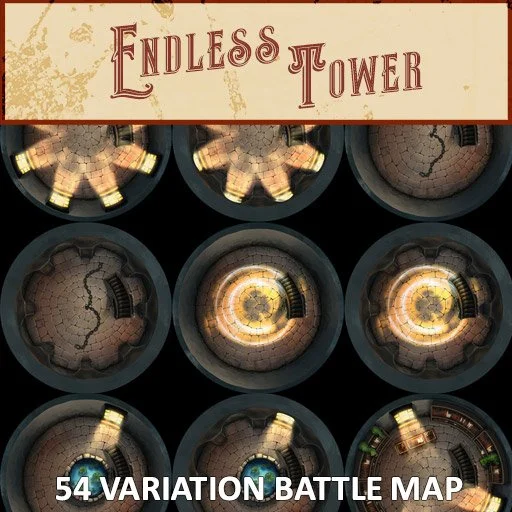 Swinging Bridge Phased Battle Map — Domille's Wondrous Works