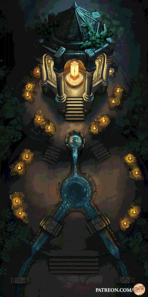 Water Arena Phased Battle Map — Domille's Wondrous Works