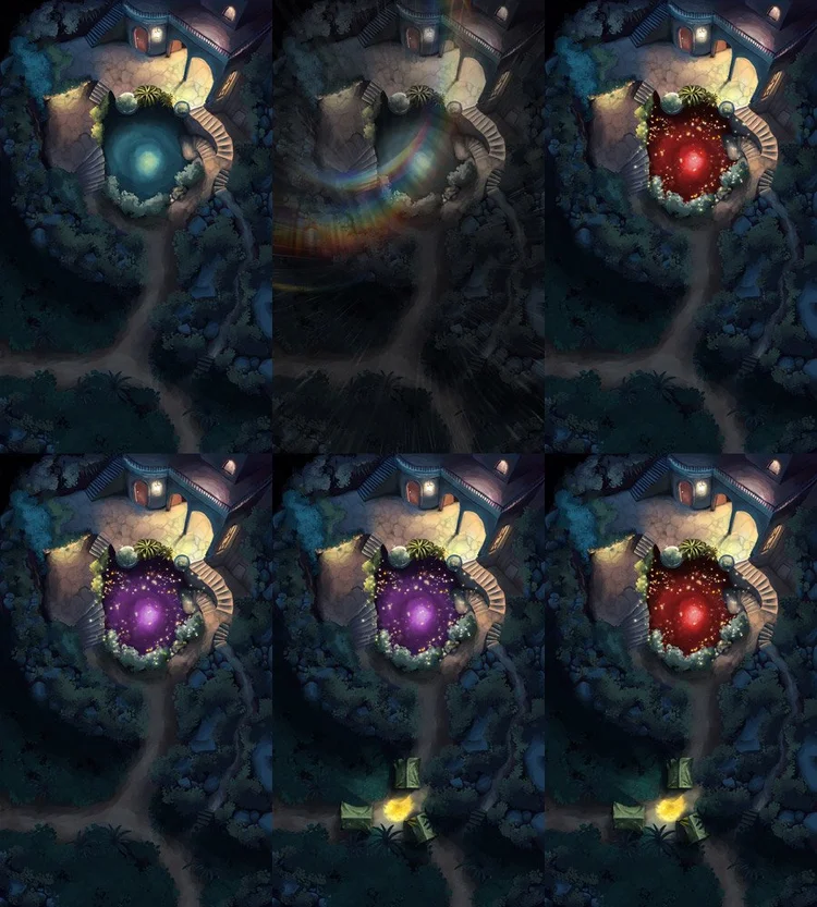 Mountain Village Battle Map — Domille's Wondrous Works