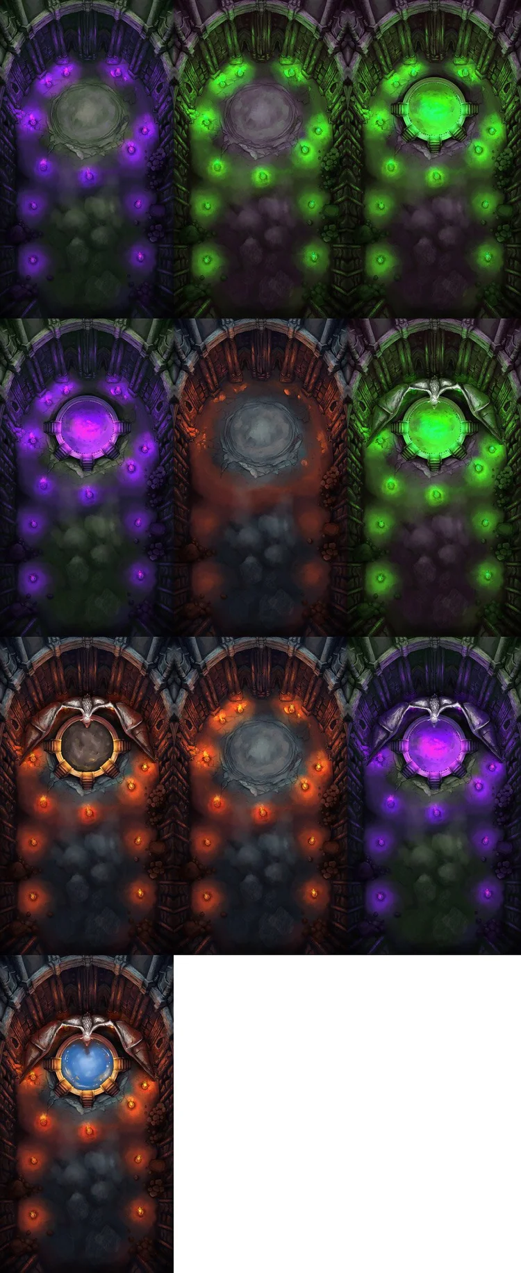 Water Arena Phased Battle Map — Domille's Wondrous Works