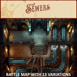 Water Arena Phased Battle Map — Domille's Wondrous Works