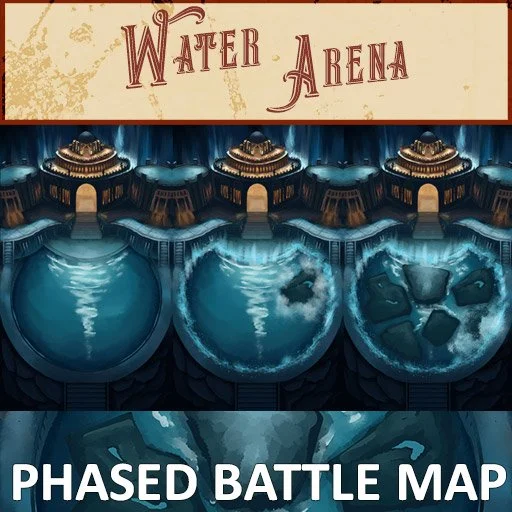 Avalanche Phased Battle Map — Domille's Wondrous Works