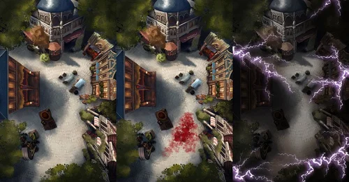 Vampire Lair Battle Map — Domille's Wondrous Works