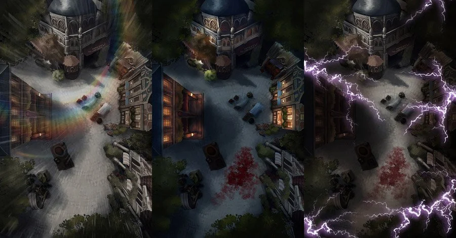 Vampire Lair Battle Map — Domille's Wondrous Works
