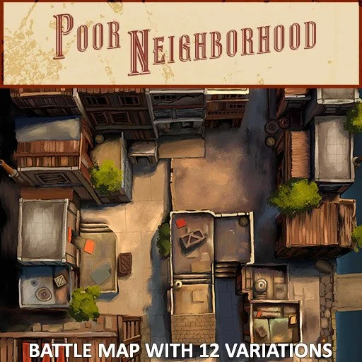 Vampire Lair Battle Map — Domille's Wondrous Works