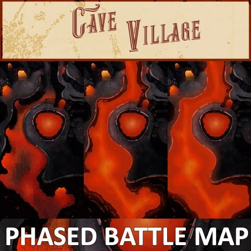 Swinging Bridge Phased Battle Map — Domille's Wondrous Works